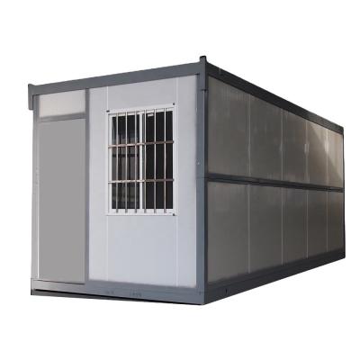 China Manufactured Modern Design Style Folding Container House with Galvanized Steel Frame for sale