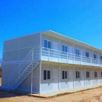 China Manufactured Modern Design Style Folding Container House with Galvanized Steel Frame for sale