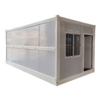 China Folding Container House Supply Home 20ft Office PVC Sliding Window for Hotel Stay Needs for sale