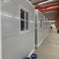 China Folding Container House Supply Home 20ft Office PVC Sliding Window for Hotel Stay Needs for sale