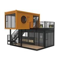 China Steel Structure Luxury Container House With Modern Design Customized Color for sale