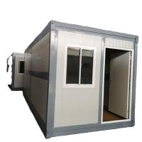 China Portable 20ft Prefabricated Foldable Container Homes with Galvanized Steel Frame for sale