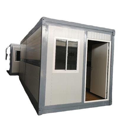 China Portable 20ft Prefabricated Foldable Container Homes with Galvanized Steel Frame for sale