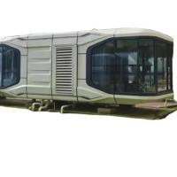 China Luxury Prefabricated Modular Home Space Capsule For Customized Container House for sale