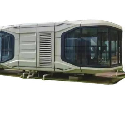 China Luxury Prefabricated Modular Home Space Capsule For Customized Container House for sale