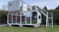 China Luxury Prefabricated Modular Home Space Capsule For Customized Container House for sale