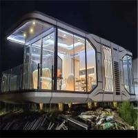 China Prefabricated House Garden House Mobile Home Steel Structure Building Holiday Home for sale