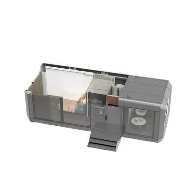 China Modern Elegant Design Sandwich Panel Prefab Capsule Tiny House for sale