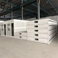 China Modern Design PVC Sliding Window Luxury Folding Container House for 2022 Home for sale