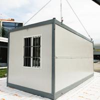 China Modern Design PVC Sliding Window Luxury Folding Container House for 2022 Home for sale