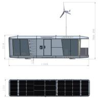 China Steel Door Modular Home Vessel House Space Capsule House Tiny Homes for sale