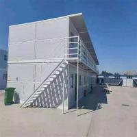 China Modern Design Galvanized Steel Frame Foldable Container House for Living Decoration for sale