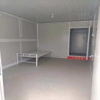China Easy-to-Assemble 20ft Folding Container House with Bathroom and Galvanized Steel Frame for sale