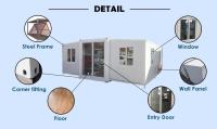 China Prefabricated 3 Bedroom Prefab House Plans For Warehouse Construction for sale