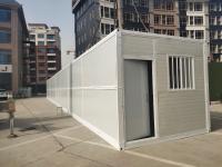China 20ft Steel Structures Folding Living Prefab Modular Homes with 18mm MGO Board Floor for sale
