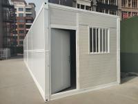 China 20ft Steel Structures Folding Living Prefab Modular Homes with 18mm MGO Board Floor for sale