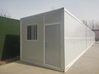 China 20ft Steel Structures Folding Living Prefab Modular Homes with 18mm MGO Board Floor for sale