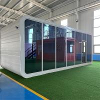 China Hotel Indoor Apple Cabin Office Pod Garden Office Container House with Light Steel Structure Frame for sale