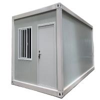 China White/Gray/Black Fast Assembly Prefab Flat Pack Container House for Simplicity Living for sale