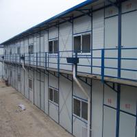 China Modern K Type Light Steel Structure Prefab House With PVC Sliding Window for sale