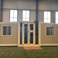 China Galvanized Steel Frame REACHTOP 2 Bedrooms Foldable Container House with Wooden Floor for sale