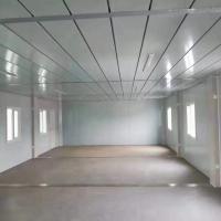 China Flat Pack Container House With MGO Board Floor Sturdy Weather Resistant for sale