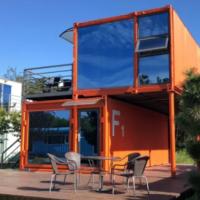 China Assembled Fat Pack Container House for Supermarket Home Shopping Hospital Workshop for sale