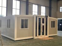 China Galvanized Steel Frame REACHTOP 2 Bedrooms Foldable Container House with Wooden Floor for sale