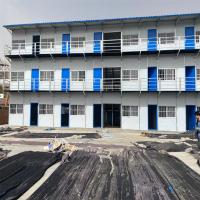 China Modern K Type Light Steel Structure Prefab House With PVC Sliding Window for sale
