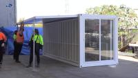 China Fast Install Luxury Relief Container House for Workshop Warehouse Construction Office for sale