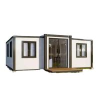 China Prefabricated 20ft Foldable House Expandable Container Home Workshop Warehouse Office for sale