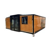 China Prefabricated 20ft Foldable House Expandable Container Home Workshop Warehouse Office for sale
