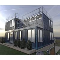 China Customized Color Expandable Container House with Light Steel Frame and Construction for sale