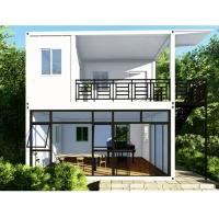 China Customized Color Expandable Container House with Light Steel Frame and Construction for sale