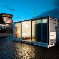 China Customized Color Expandable Container House with Light Steel Frame and Construction for sale