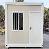 China Direct of Luxury Prefab Bolt Shipping House Container Houses for Guard House for sale