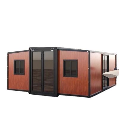 China Family House Luxury Expandable Prefab Container Home with Movable and Foldable Design for sale