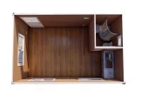 China Fast Assembly Flat Pack Container Prefab House With Steel Sandwich Panel for sale