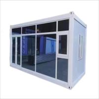 China Container Homes 20ft for Mobile Living Supermarket Home Shopping Hospital Workshop for sale