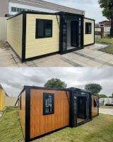 China Family House Luxury Expandable Prefab Container Home with Movable and Foldable Design for sale