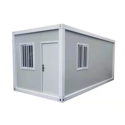 China Steel Sandwich Panel Modern Modular Mobile Prefabricated With PVC Sliding Window for sale