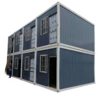 China Container Homes 20ft for Mobile Living Supermarket Home Shopping Hospital Workshop for sale