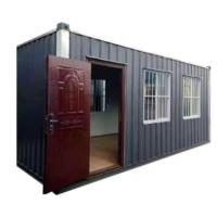 China Container Homes 20ft for Mobile Living Supermarket Home Shopping Hospital Workshop for sale
