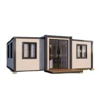 China Hotel Accommodation Options Expandable Container House with Light Steel Structure Frame for sale