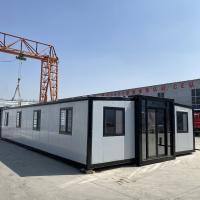 China Hotel Accommodation Options Expandable Container House with Light Steel Structure Frame for sale