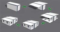 China Modern Design Prefab Container Home for Living Room Bedroom Kitchen Office Garage Sale for sale