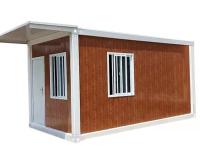 China 18mm MGO Board Floor Prefab Tiny Container House For Hotel Accommodation for sale