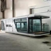 China Fat Pack Container House For Modern Tiny Hangfa Space Capsule Homestay for sale