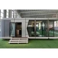 China Fat Pack Container House For Modern Tiny Hangfa Space Capsule Homestay for sale