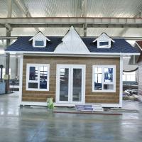 China 18mm MgO Board Floor Tiny Wooden House OEM With Great Standard for sale